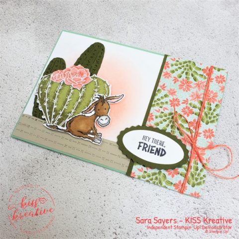 How To Make Three Darling Donkey Fun Fiesta Cards - KISS Kreative