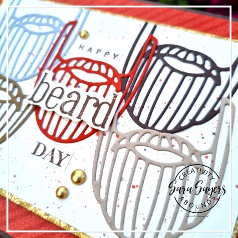 Happy Beard Day! card for the boys - KISS Kreative