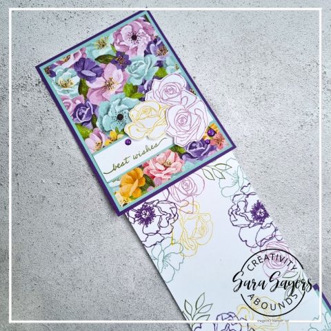 Easy Extended Insert Fun Fold Card - KISS Kreative