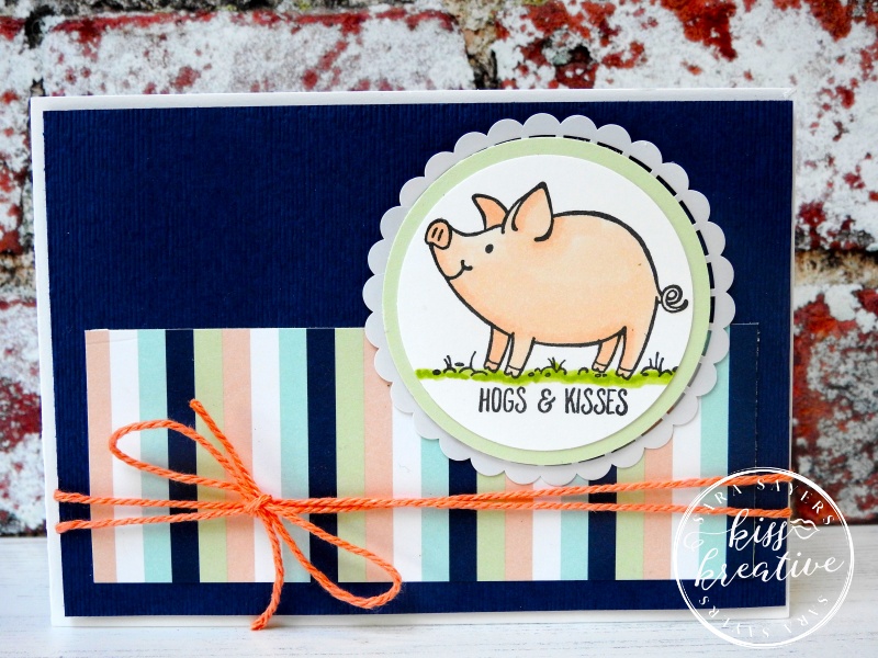Simple This Birthday Piggy cards - KISS Kreative