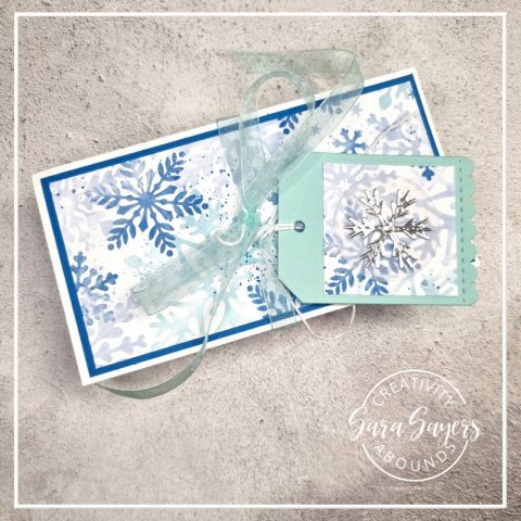 Secret Snowflake Flip Top Treasure Box - KISS Kreative