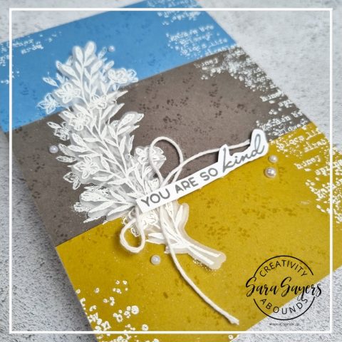 In-Color Block Thank You Card - KISS Kreative