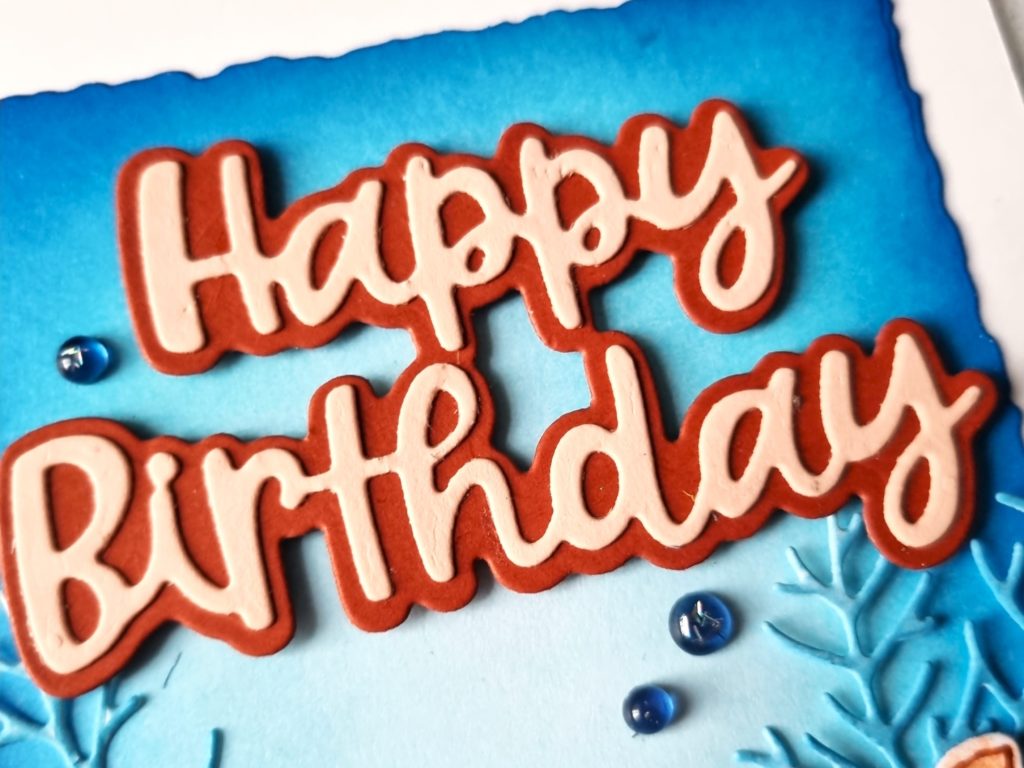 Cheerful Daisy Vignette Birthday Card - KISS Kreative